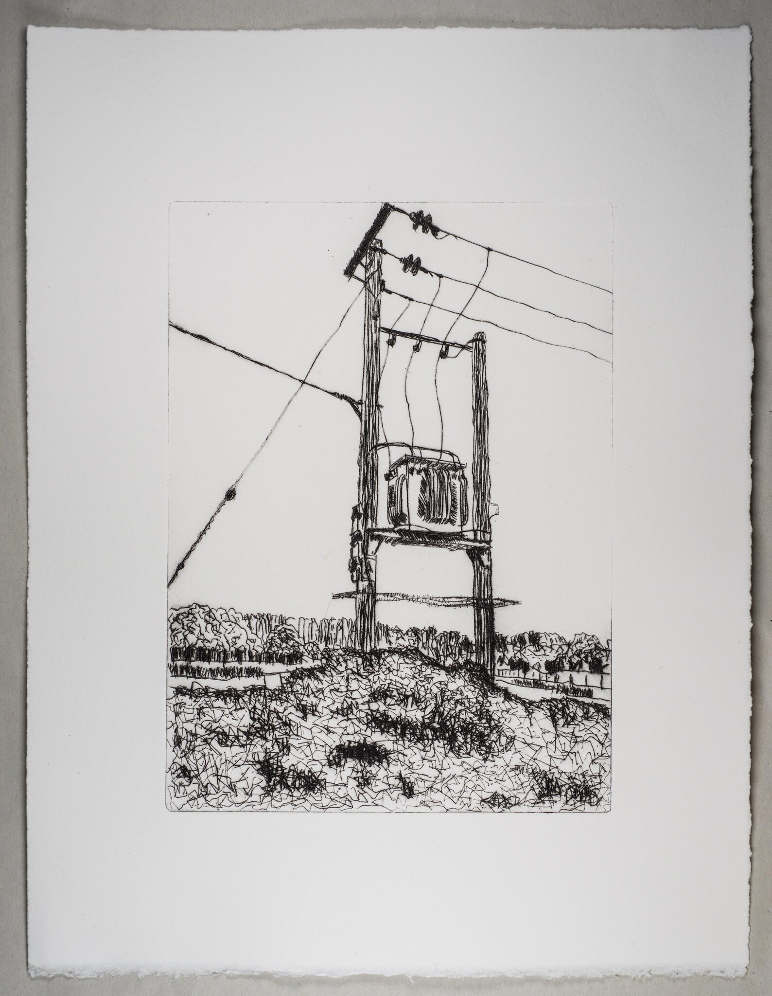 Drypoint Etching, Hand Printed and Hand Carved - Etsy