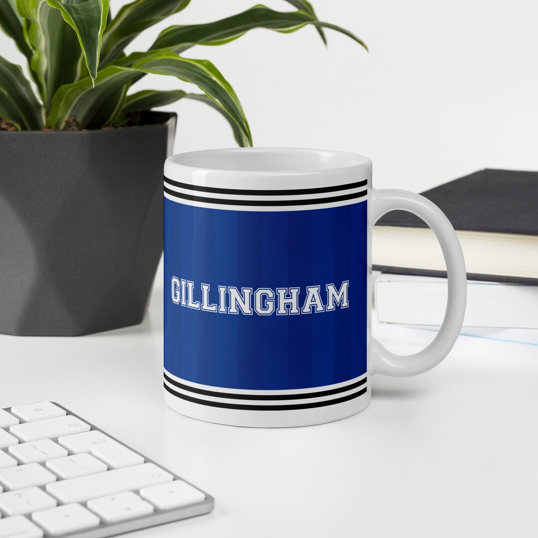 Gillingham Retro 80s Style Mug - Etsy