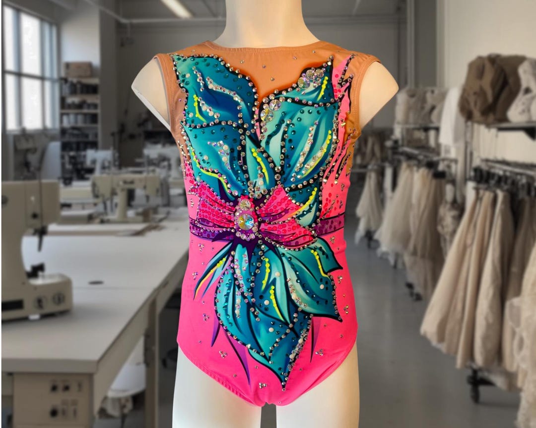 Rhythmic Gymnastics Leotard, Ballet, Skating and Acrobatic Gymnastics - High Quality Elastic ...