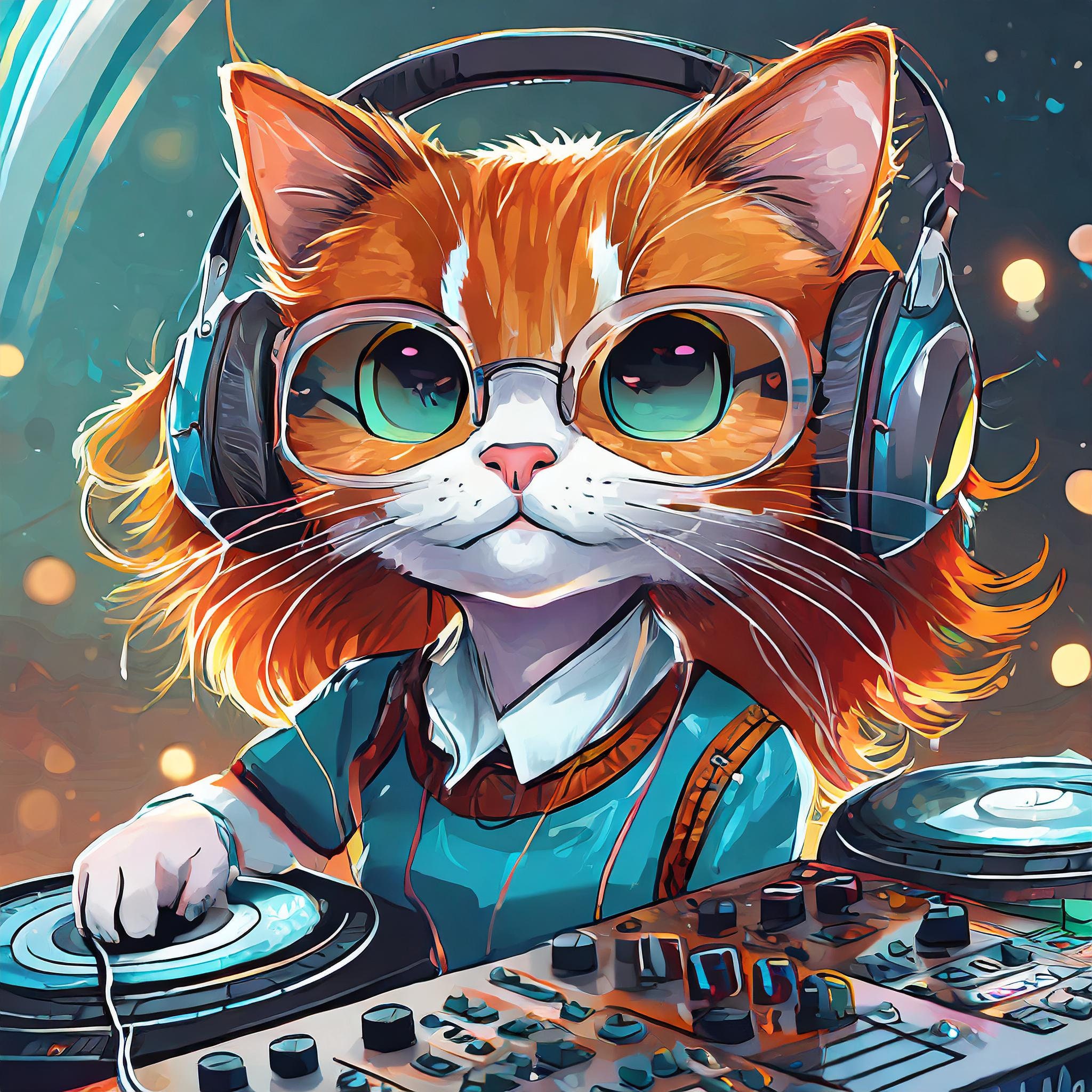 Cats That DJ - Etsy