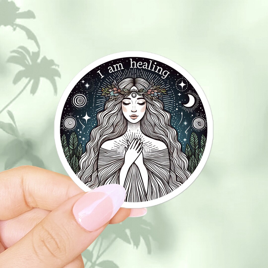 I Am Healing Sticker. Bullet Journal Decal, Ipad, MacBook and Phone ...