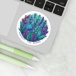 Save Our Seas Sticker. Marine Life Conservation Vinyl Decal, Ocean ...