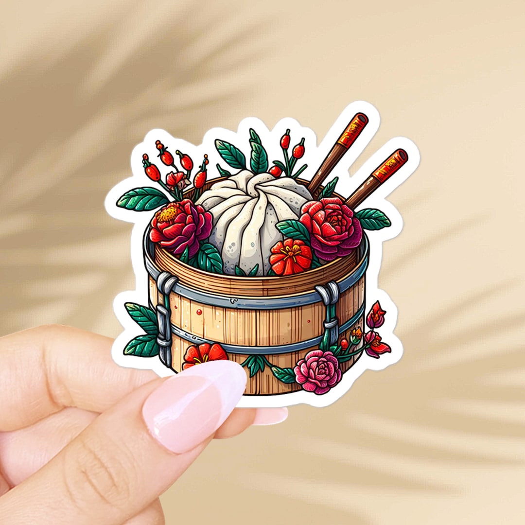 Dim Sum Sticker. Bullet Journal Decal, Ipad, MacBook and Phone Case ...