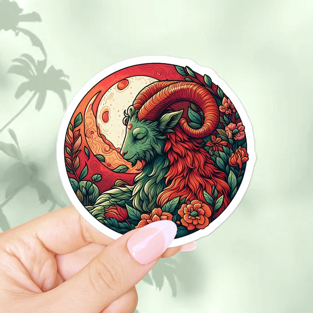 Faun Sticker. Mythical Creatures, Animal & Fantasy Stickers. Bullet ...