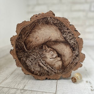 Pyrography ART "forest Dream" - Etsy