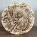 Hare Pyrography Art. the Painting is Burned on Wood. Pyrographic Art ...