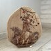 Wooden Hare Wall Art. Handmade Wood Burning. Handmade Gift. Wall Decor ...
