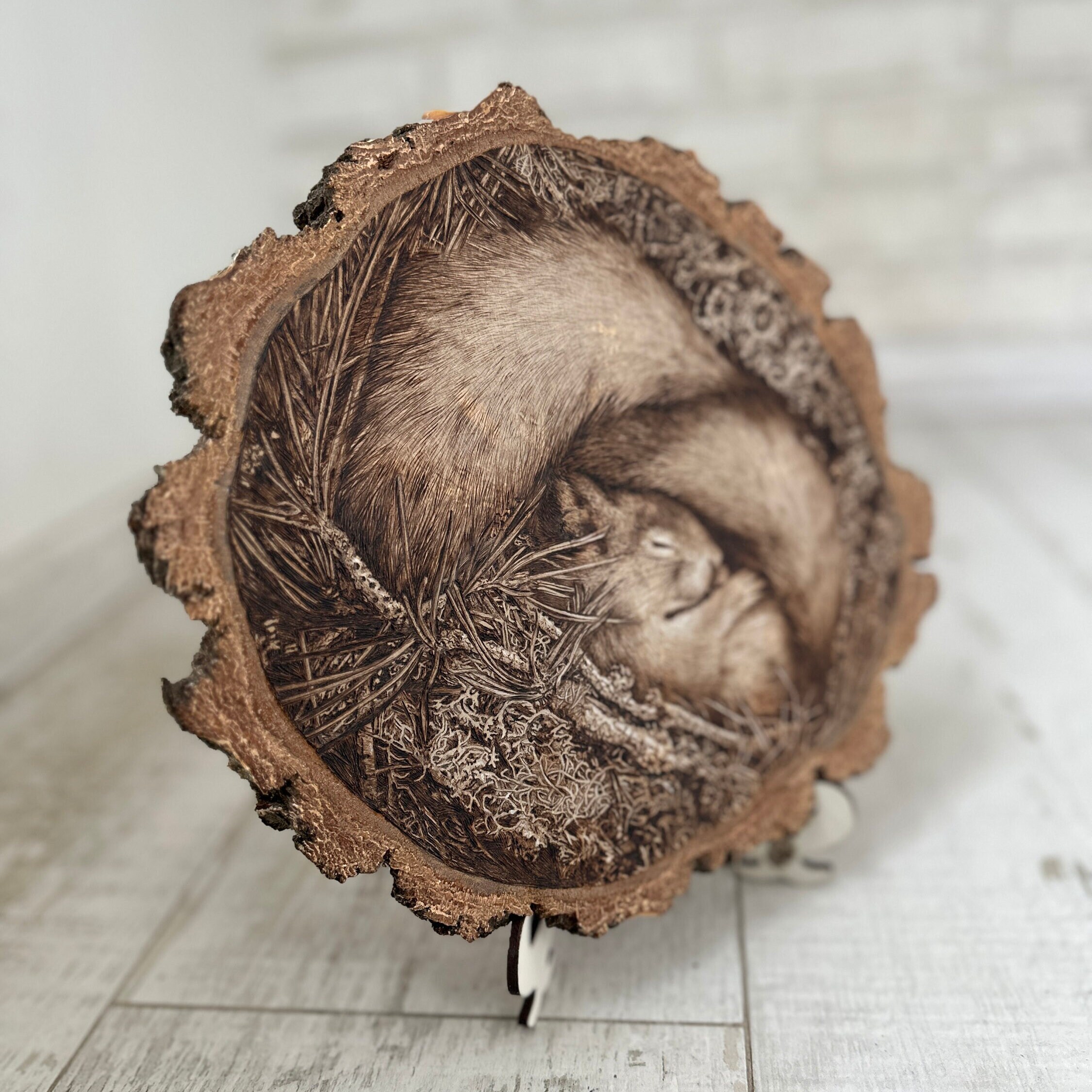 Pyrography ART forest Dream - Etsy