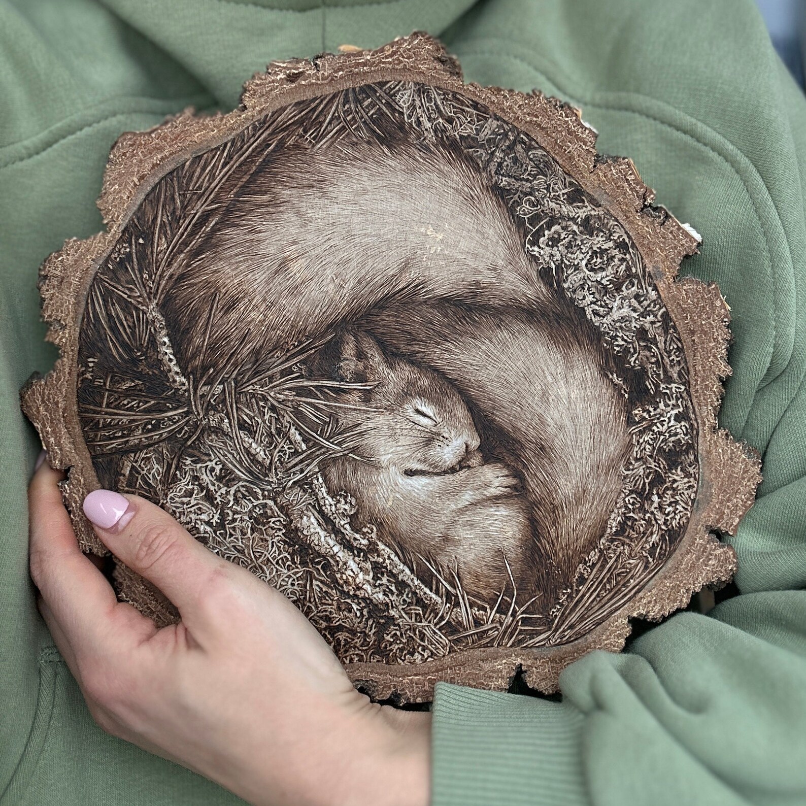 Pyrography ART "forest Dream" - Etsy