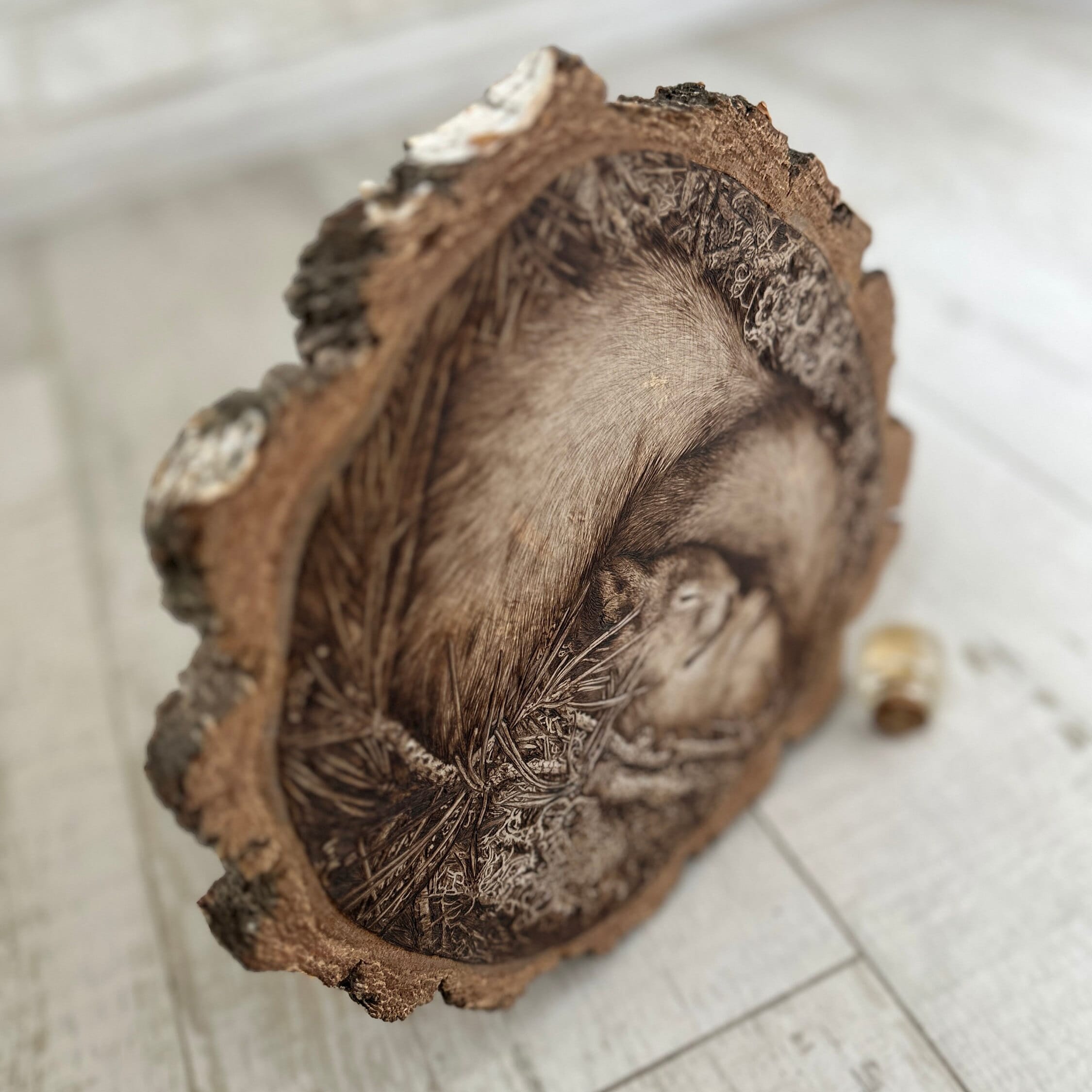 Pyrography ART "forest Dream" - Etsy