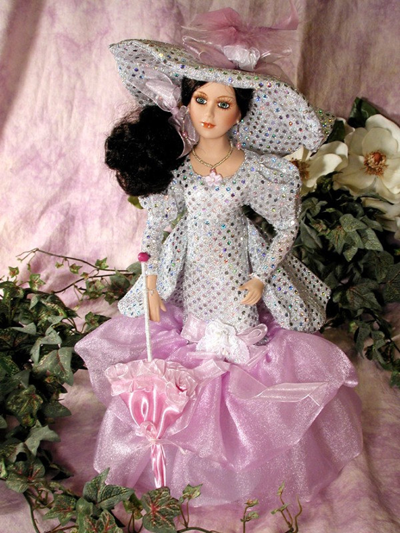 Lady Laura, Elegant, Porcelain Doll, Doll, Beautiful Doll, 16 Inch ...