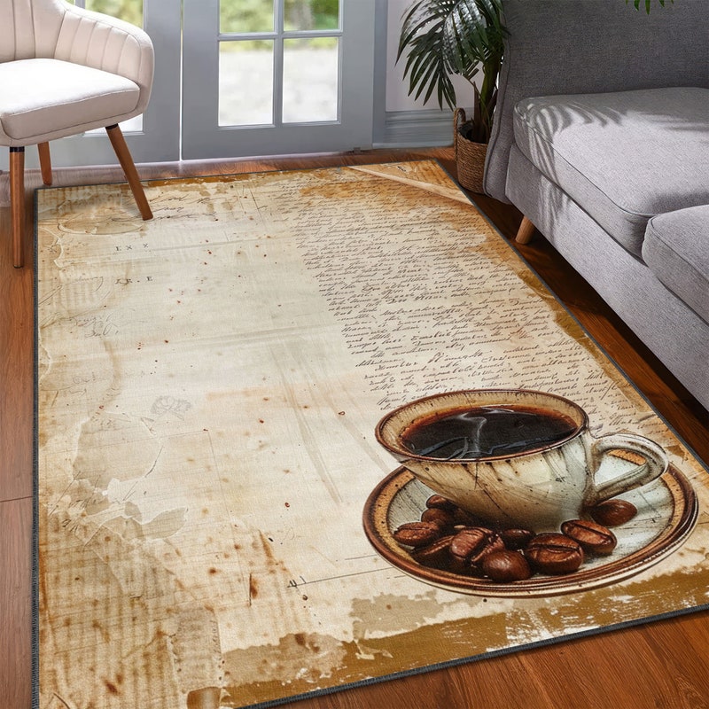 Coffee Kitchen Rug - Etsy