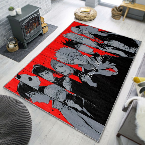 Jujutsu Kaisen Anime Rug - Etsy Australia