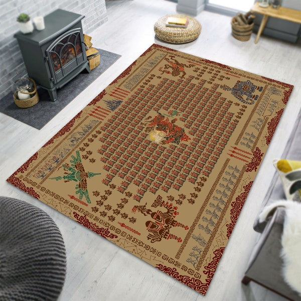 Zelda Hyrule Map Rug - Etsy