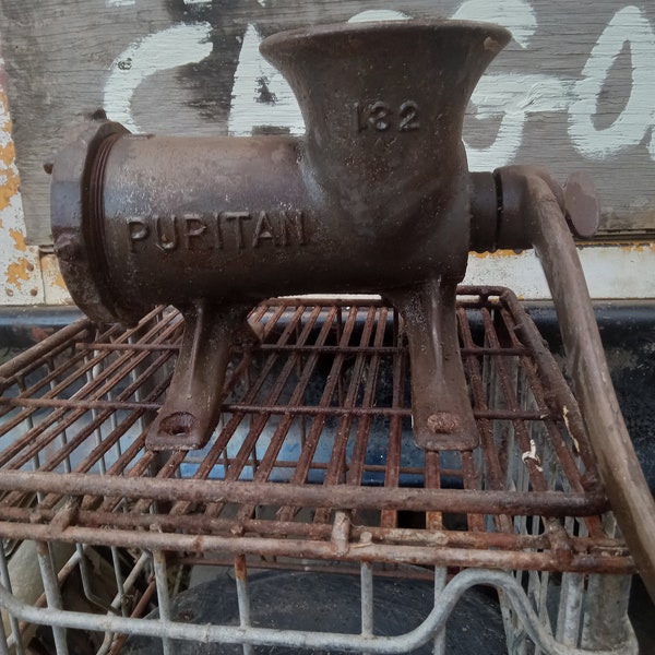 Vintage Meat Grinder - Etsy