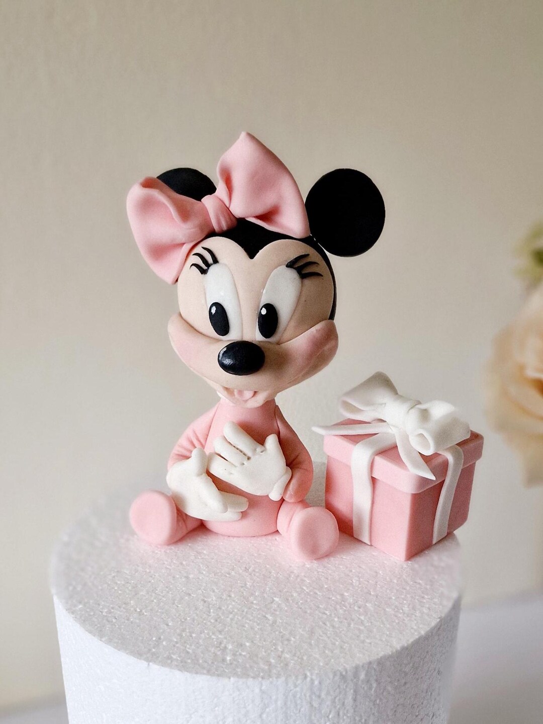 NEW Sweet Edible Mouse Cake Topper Gift Box Optional Crafted by Hand ...