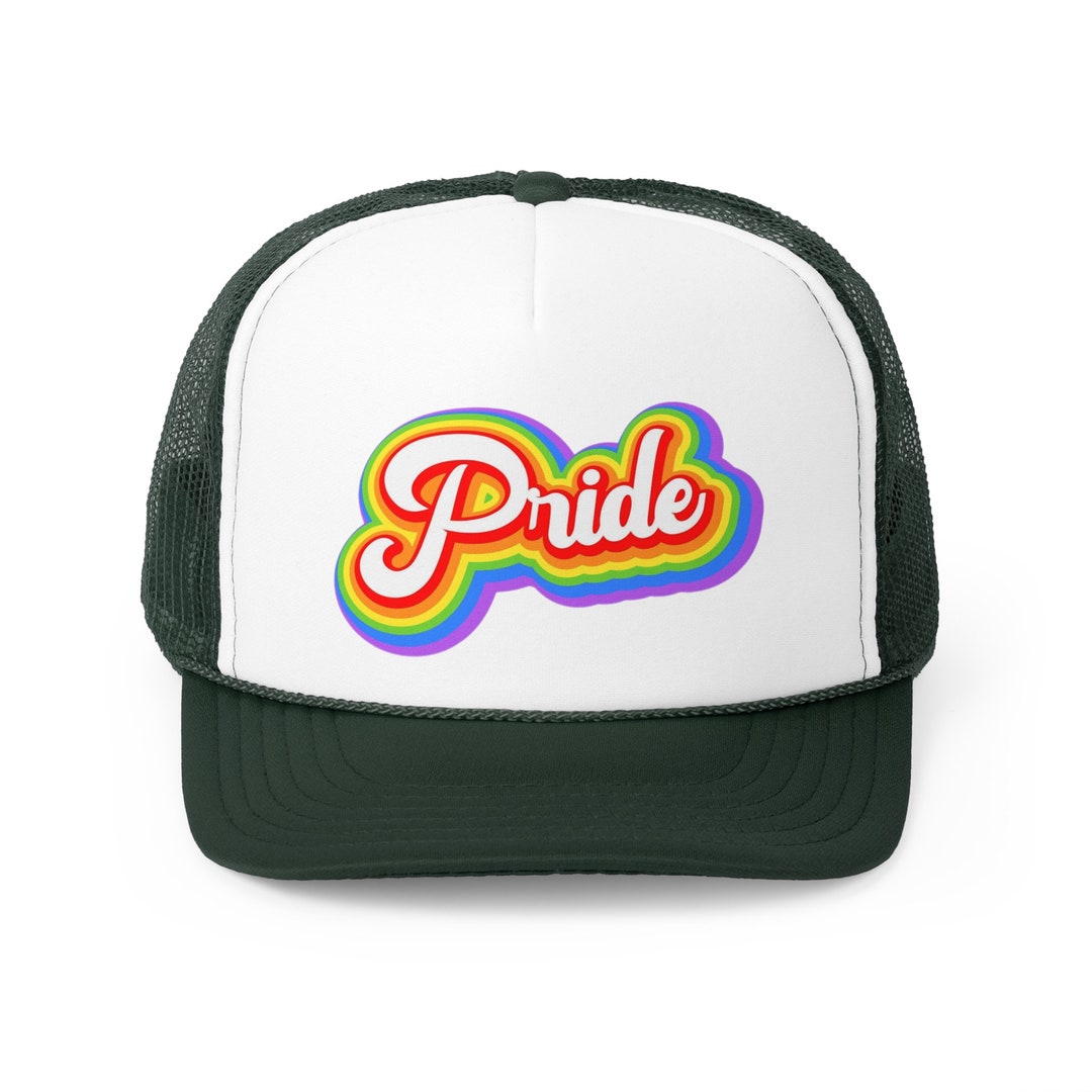 Pride LGBTQ Trucker Cap - Etsy