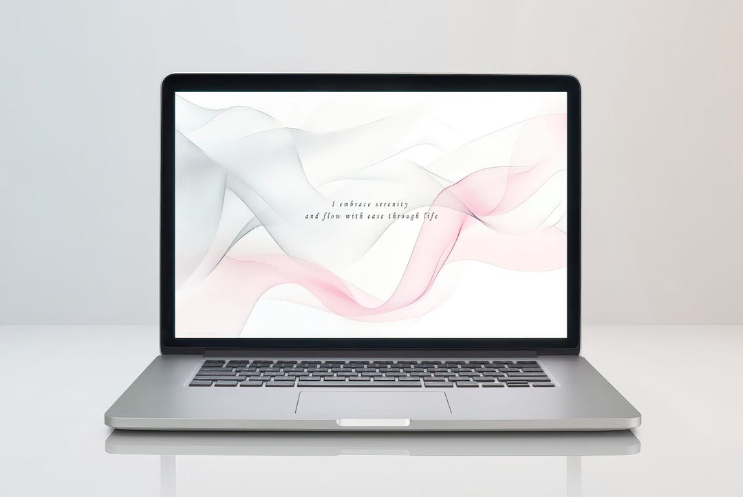 Positive Affirmation Desktop Wallpaper, Laptop Wallpaper, Computer ...
