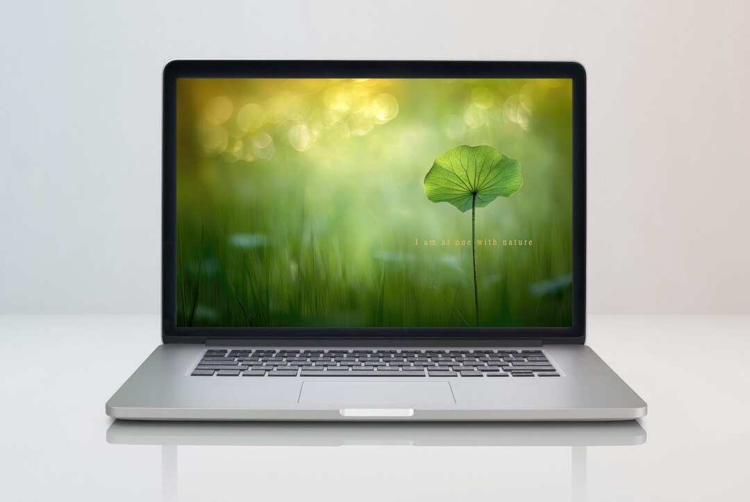 Positive Affirmation Desktop Wallpaper, Laptop Wallpaper, Computer ...