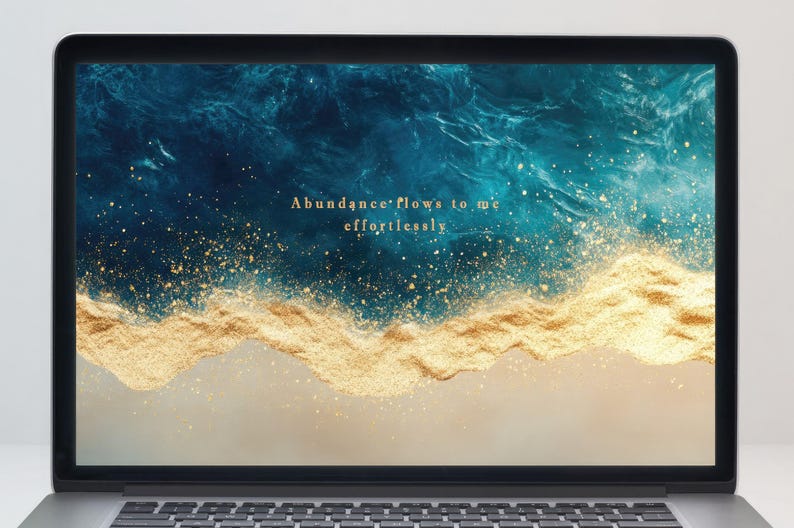 Positive Affirmation Desktop Wallpaper, Laptop Wallpaper, Computer ...