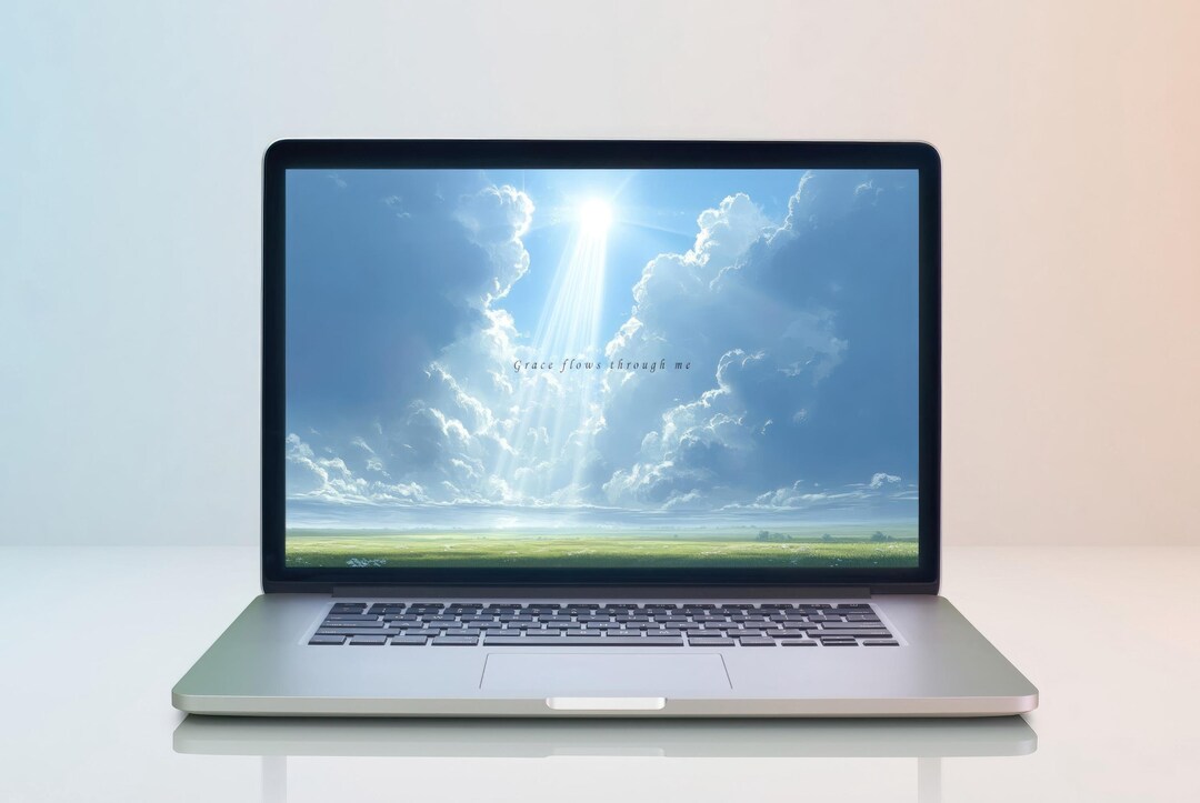 Positive Affirmation Desktop Wallpaper, Laptop Wallpaper, Computer ...