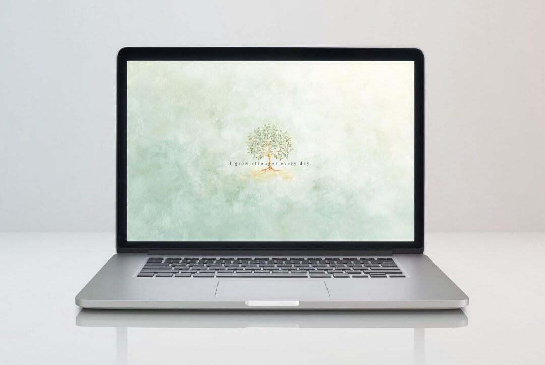 Positive Affirmation Desktop Wallpaper, Laptop Wallpaper, Computer ...