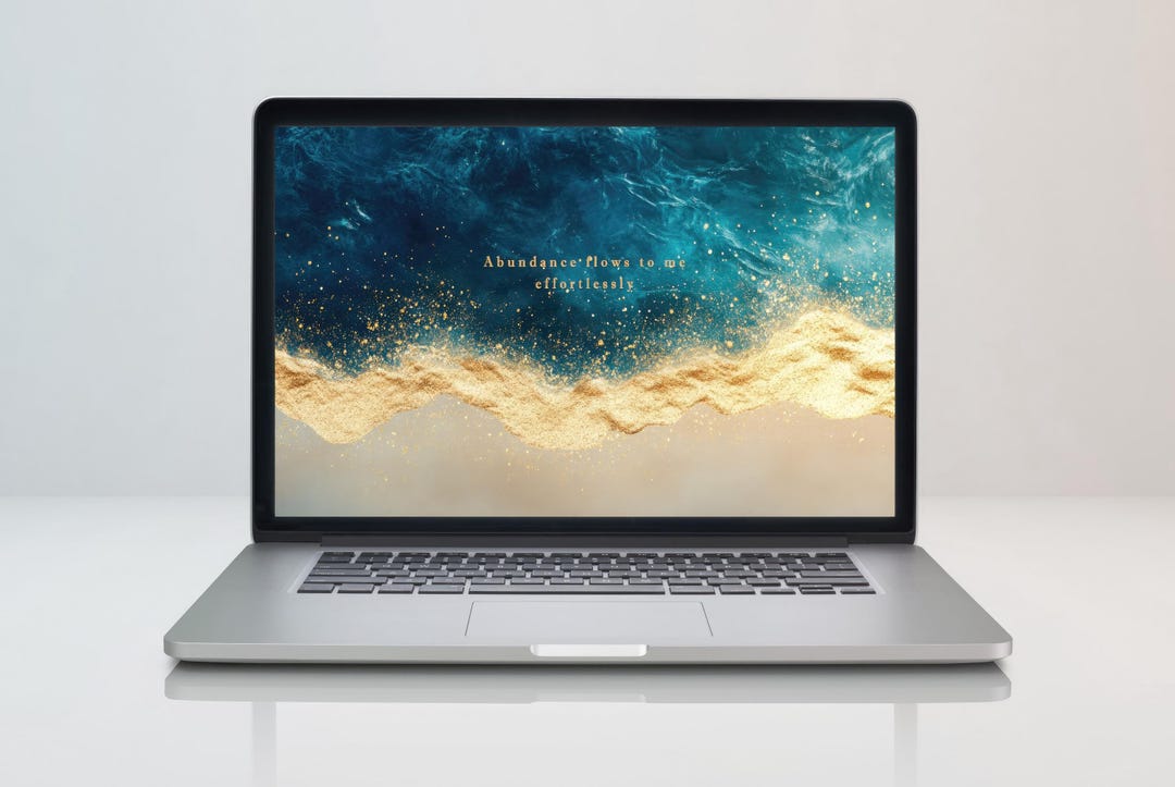 Positive Affirmation Desktop Wallpaper, Laptop Wallpaper, Computer ...
