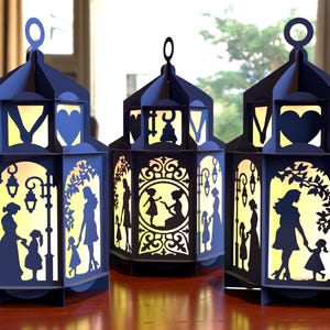 Mother’s Day Lantern SVG - Paper Cutting Template - Etsy