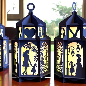 Mother’s Day Lantern SVG - Paper Cutting Template - Etsy