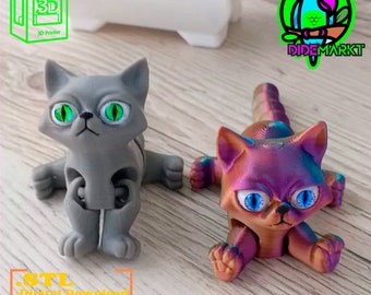 Cat in Voronoi Style STL Digital File for 3D Printing - Etsy