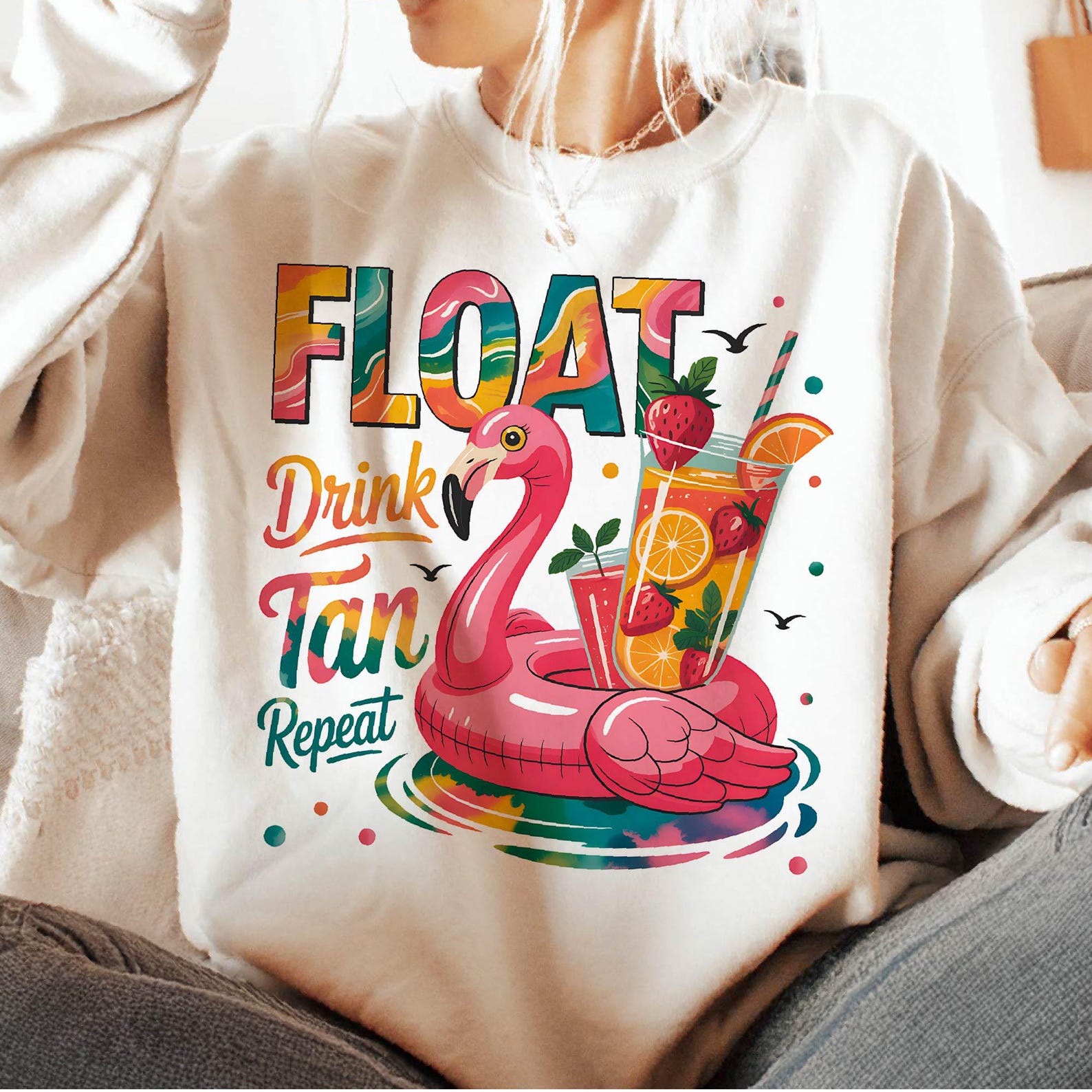 Float Drink Tan Repeat Png, Summer Png, Beach Png, Lake River Png, Day ...