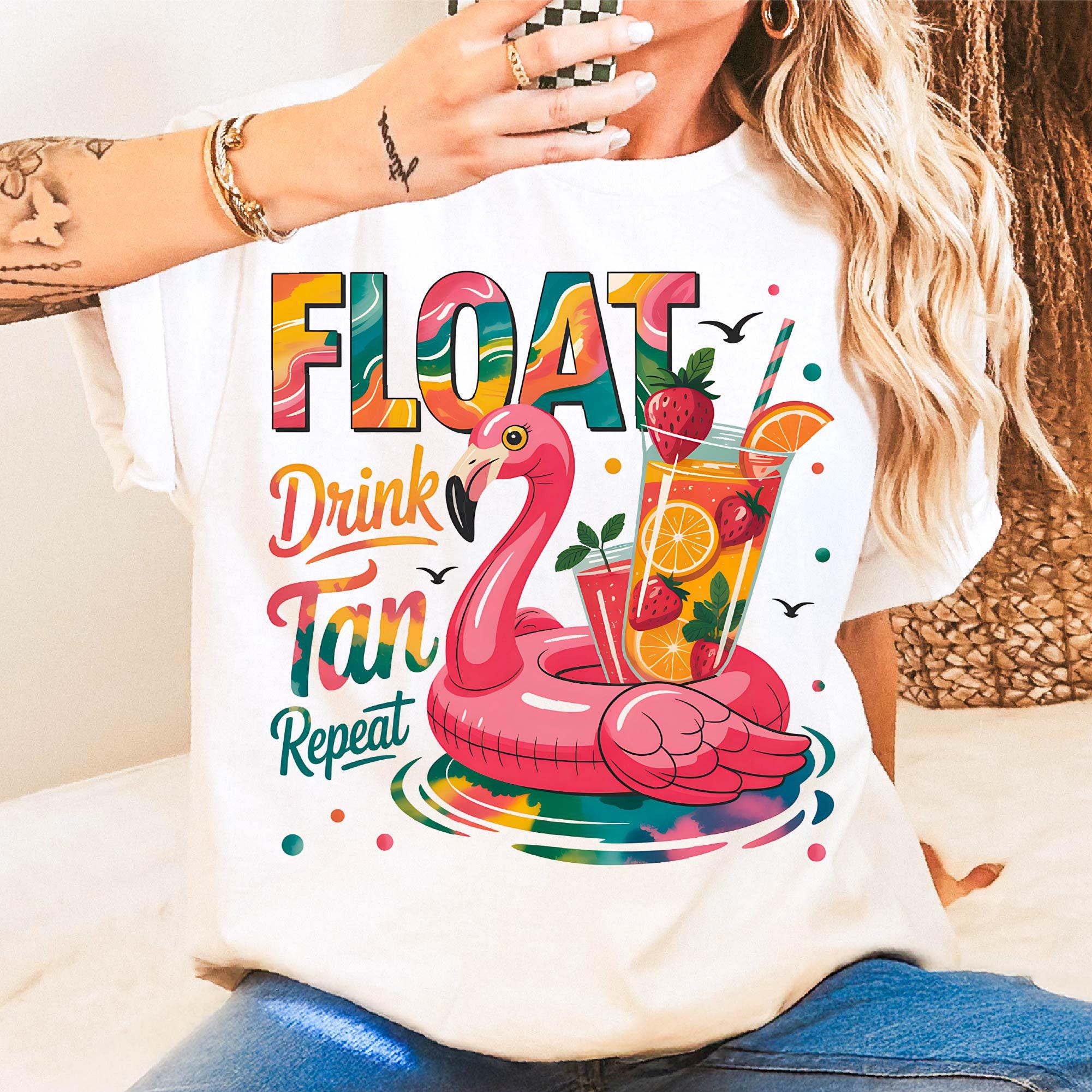 Float Drink Tan Repeat Png, Summer Png, Beach Png, Lake River Png, Day ...