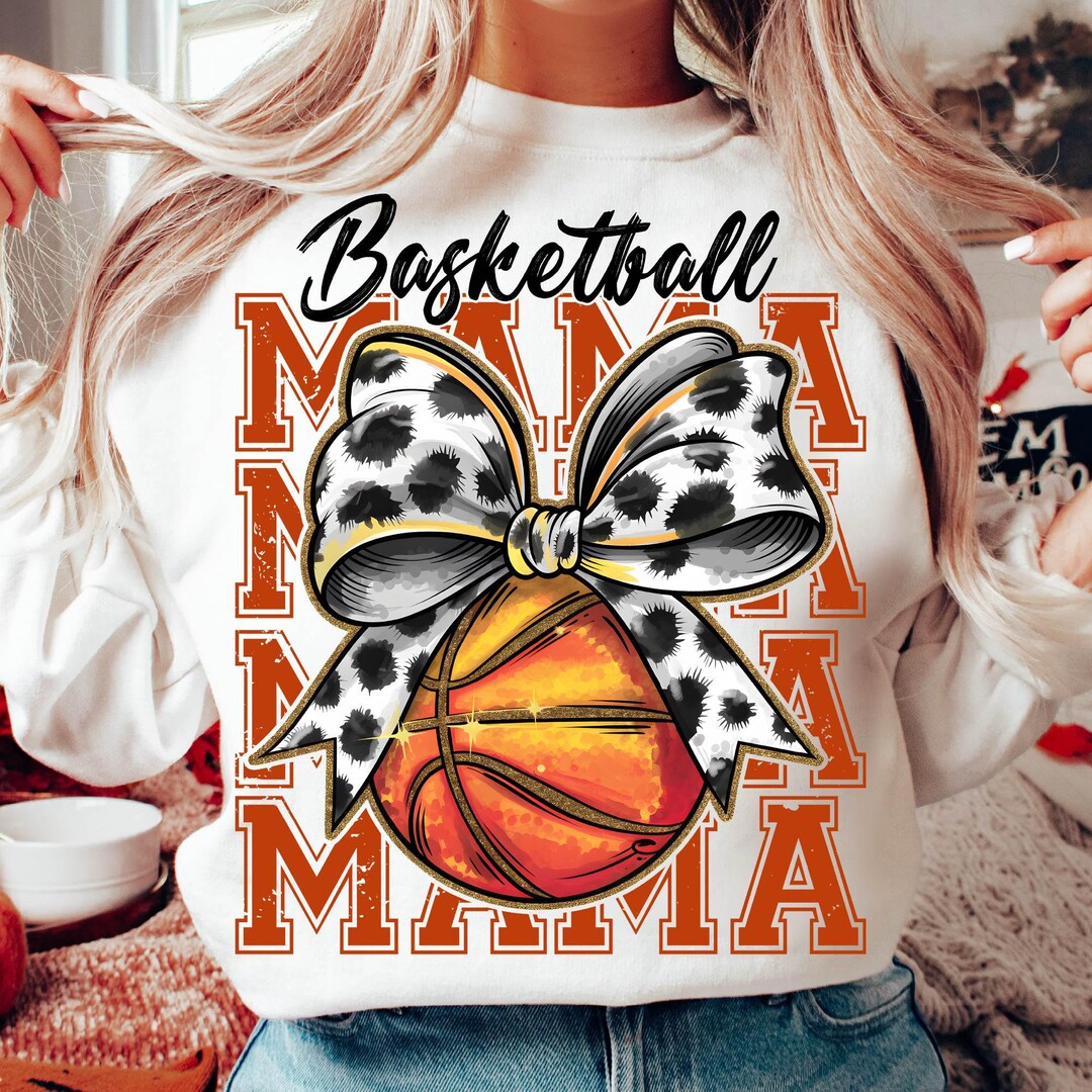 Basketball Mama Png, Retro Basketball Distressed Mom Shirt Mug Design ...