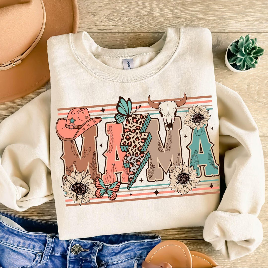 Western Mama Png, Howdy Cowhide, Western Mom Png, Coquette Mama Png ...