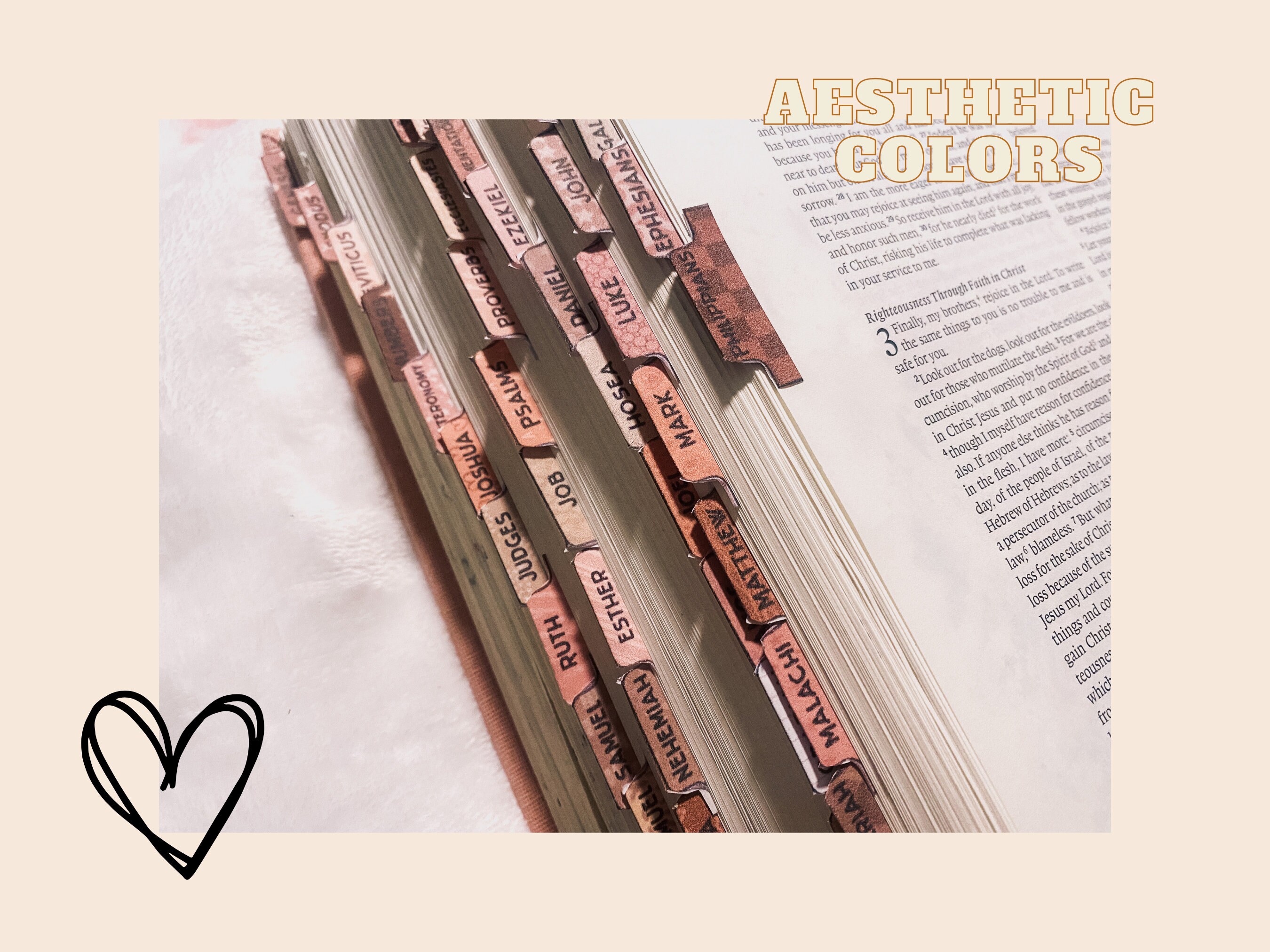 Christian Bible Tabs Digital PDF Printable - Etsy