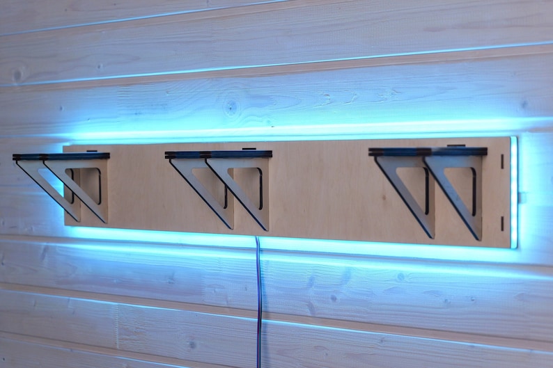 Guitar Wall Hanger LED, Wall Mount Guitar Hanger, LED Guitar Wall ...