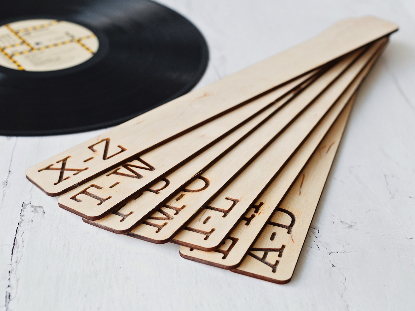 Record Dividers, Vinyl Record Divider, Album Alphabet Dividers, Record ...