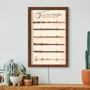 Wand Custom Display Wall Mount, Wizard Wand Holder, Wand Holder Wall ...