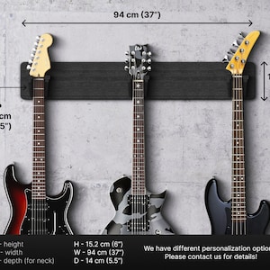 Guitar Wall Hanger LED, Wall Mount Guitar Hanger, LED Guitar Wall ...
