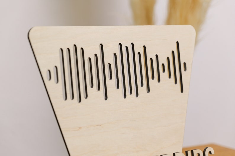 Now Spinning Stand, Wooden Vinyl Record Display, Vinyl Record Holder ...