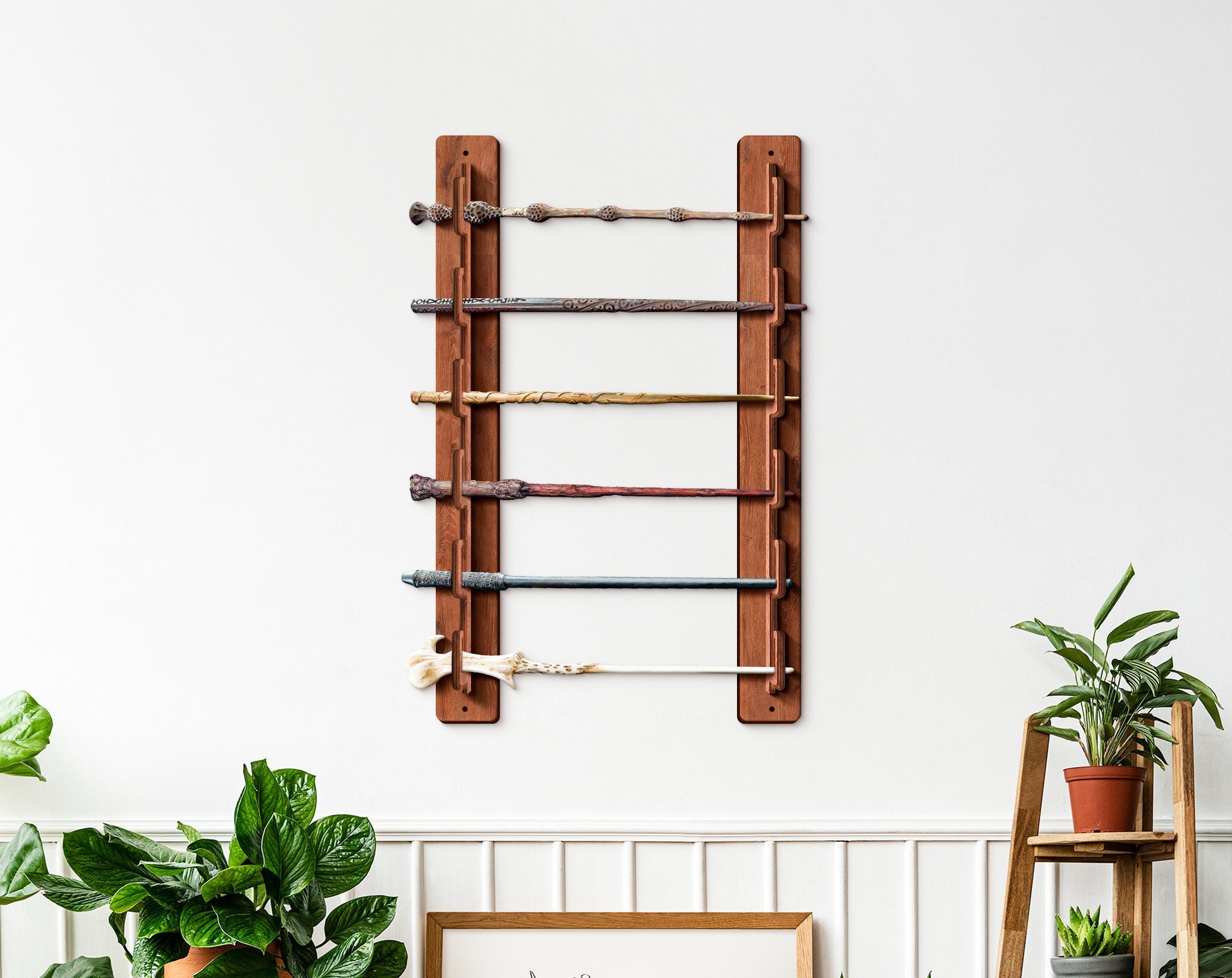 Wand Display Wall Mount, Wand Holder Stand, Custom Wand Display Stand ...