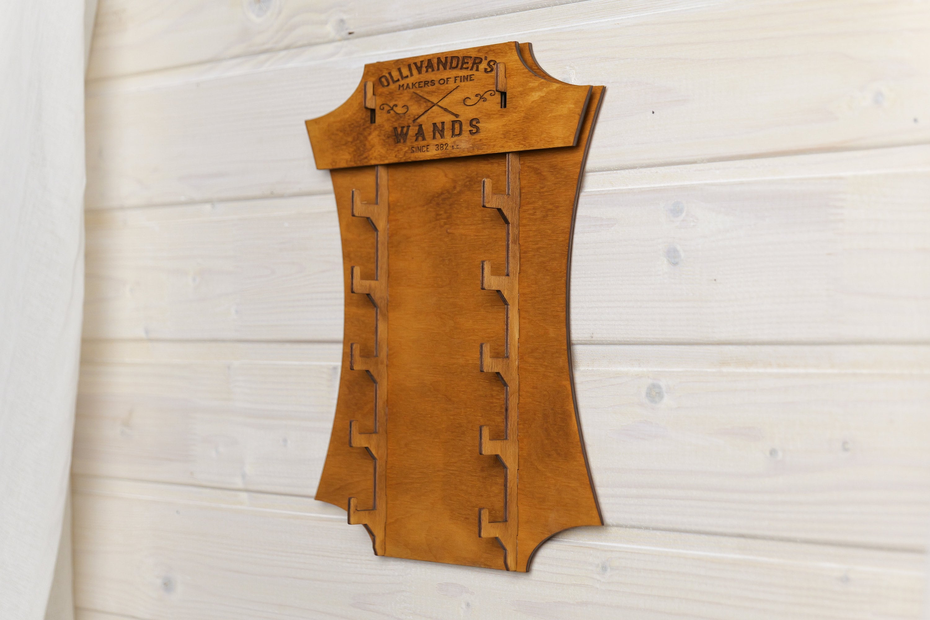 Wand Custom Display Wall Mount, Wand Display Stand Wood, Wand Wall Case ...