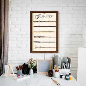 Wand Custom Display Wall Mount, Wizard Wand Holder, Wand Holder Wall ...