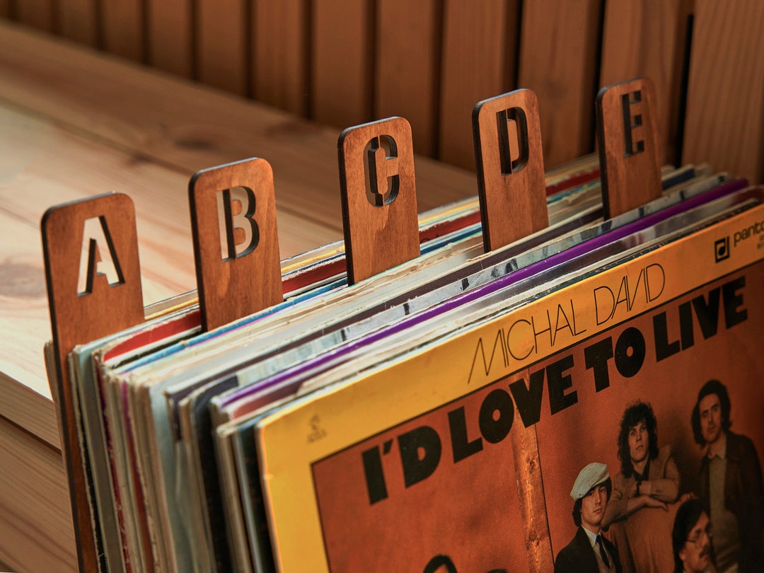 Record Separator, Vinyl Record Storage, Vertical Vinyl Record Dividers ...