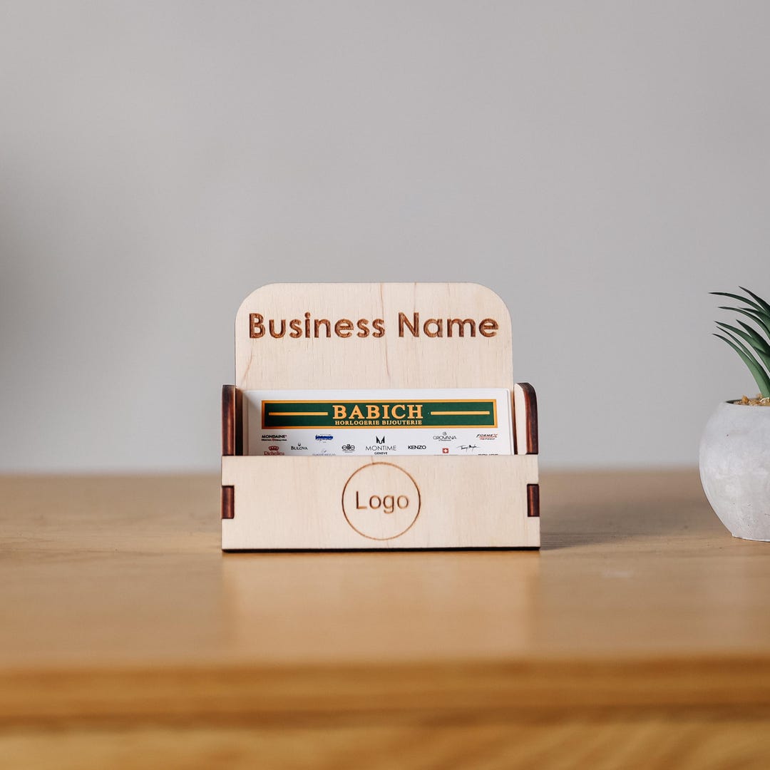 Business Card Display, Card Display, Business Card Holder, Desktop Card ...