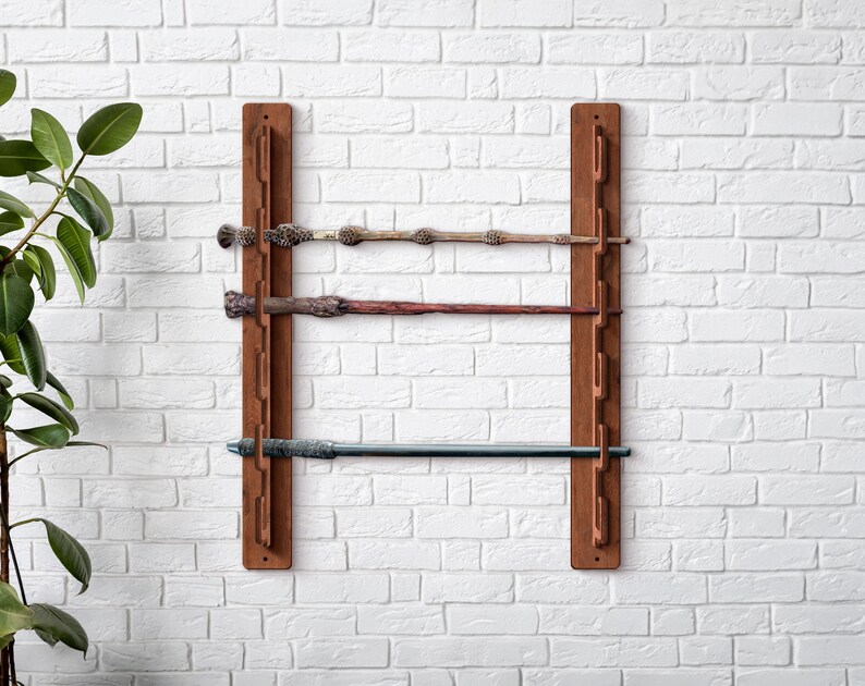 Wand Display Wall Mount, Wand Holder Stand, Custom Wand Display Stand ...
