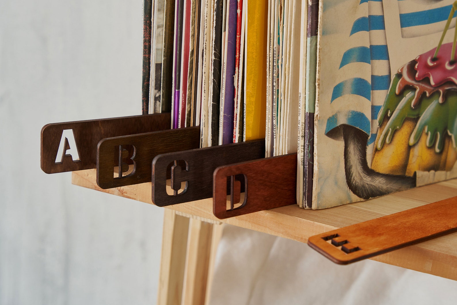 Vinyl Record Divider, Record Separator, Vinyl Record Storage, Record ...