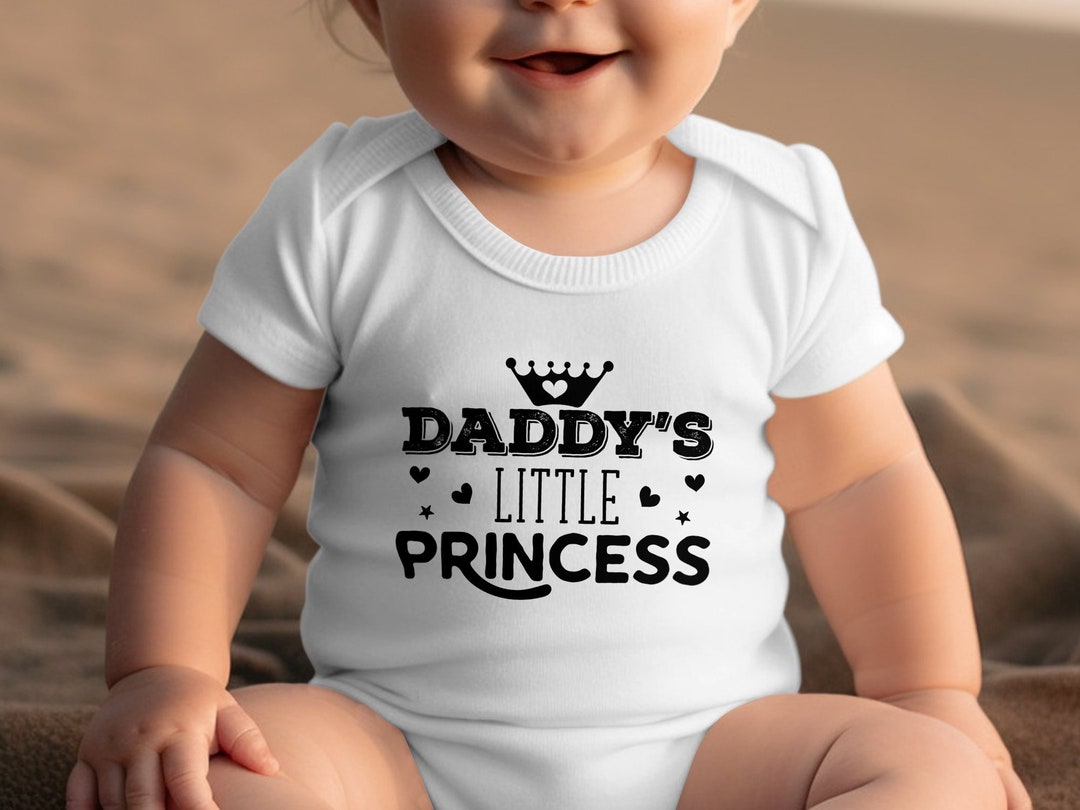 Daddy's Little Princess T-shirt, Cute Daddy's Little Princess Shirt ...