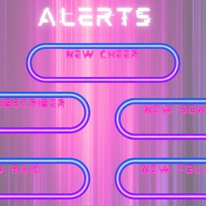 Neon Pulse Overlay Pack - Etsy