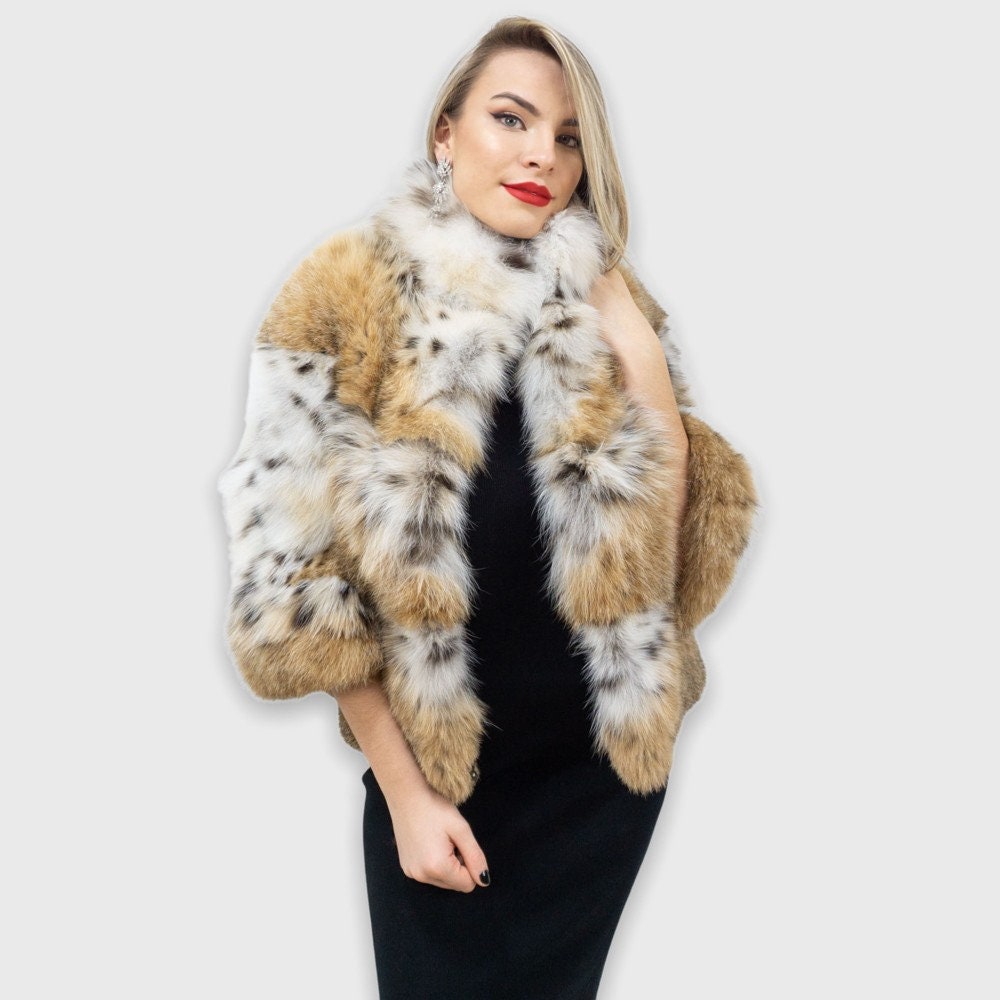 Lynx Fur Jacket CITES - Etsy